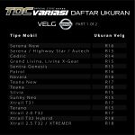 Ukuran Velg Mobil Lengkap [Bisa Diunduh] - Blog Durable